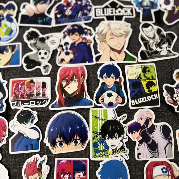 No Brand | Accessories | Blue Lock Anime Sticker Set 5 Pcs | Poshmark